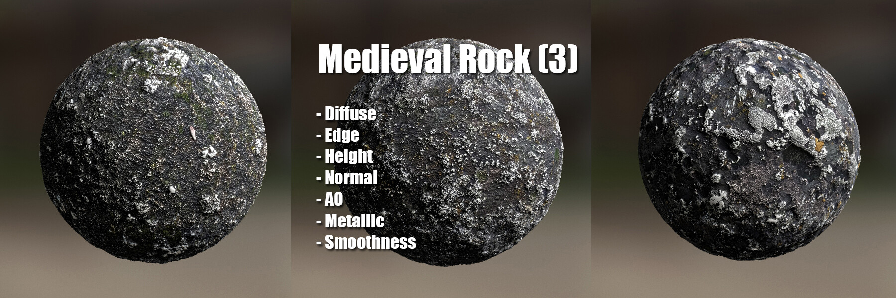 ArtStation - Medieval Rock (3) | Game Assets