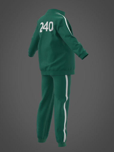 ArtStation - Squid Game (Player's Female Costume) № 067-212-240 | Game ...