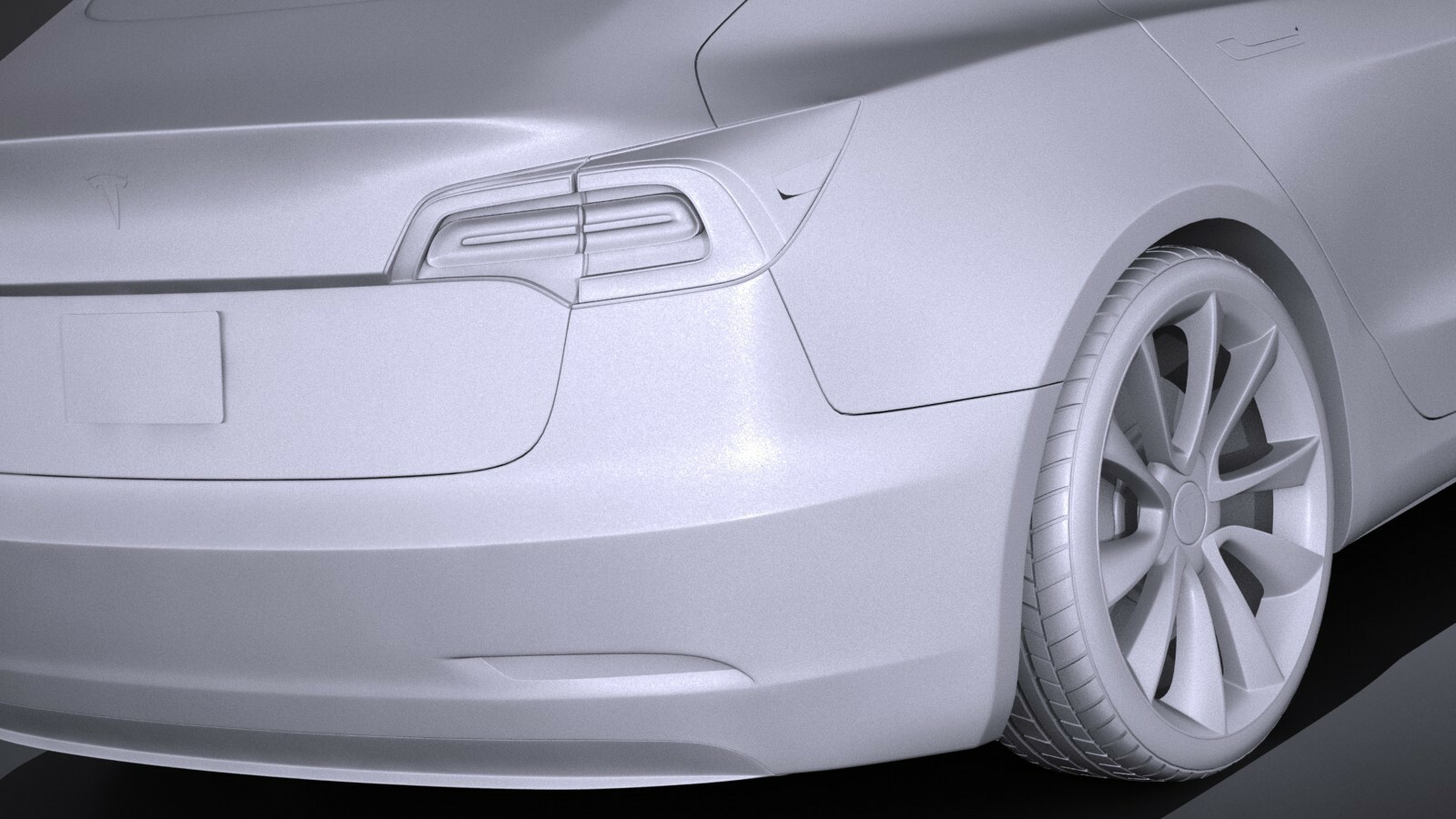 ArtStation - TESLA Model Car | Game Assets