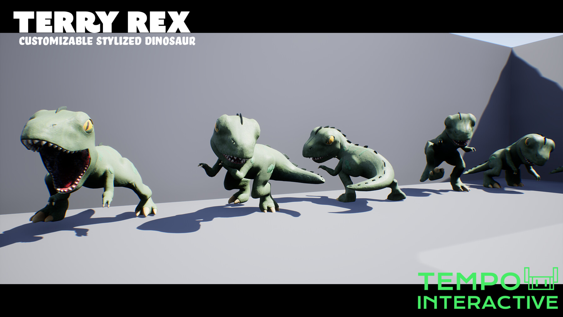 ArtStation - KARL KONG vs TERRY REX | Game Assets