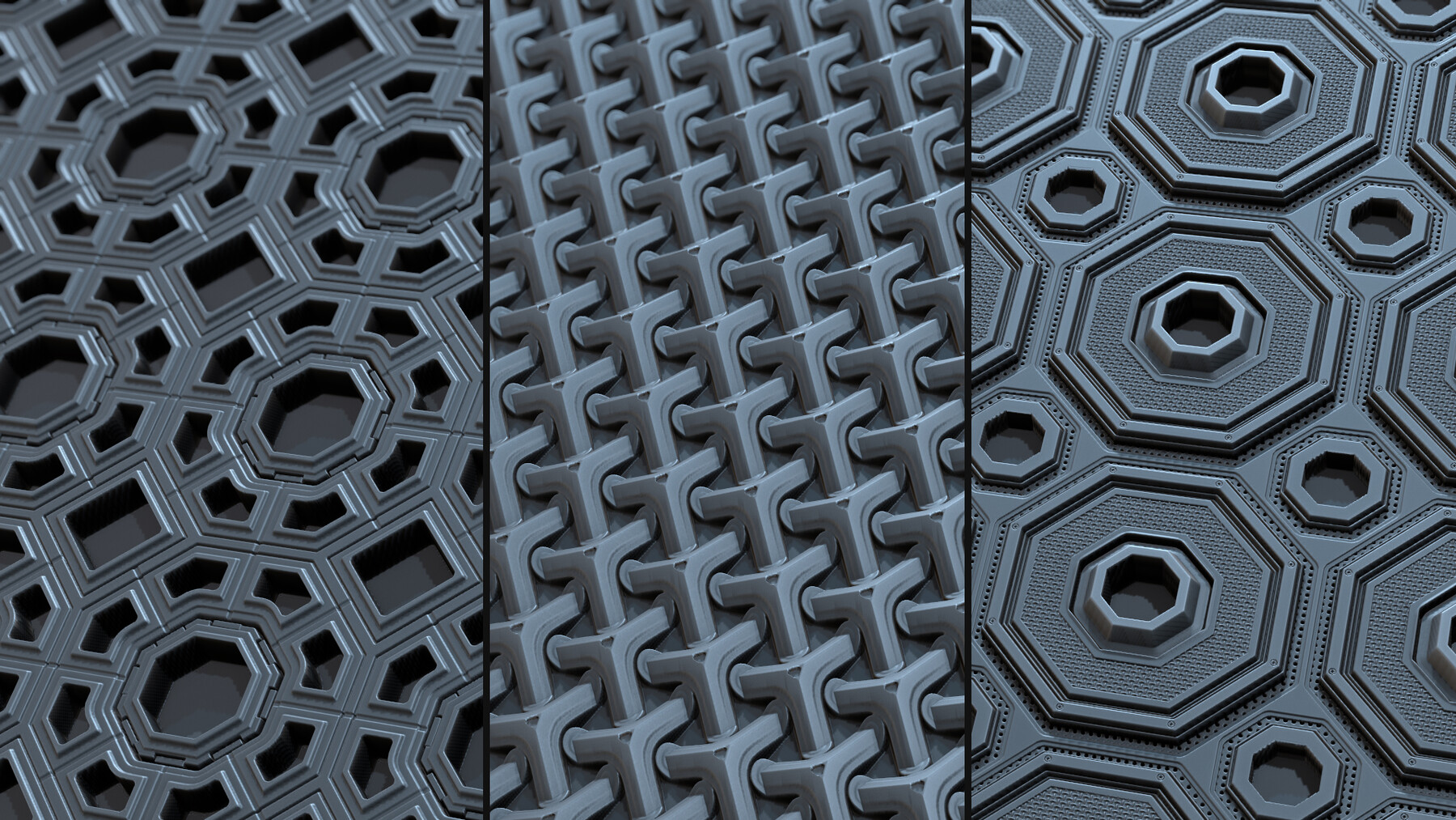 ArtStation - 60 Hardsurface Pattern - vol 02 | Resources