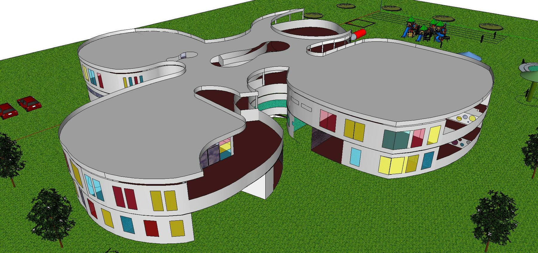 ArtStation - City-Education-Children-Kindergarten-016 | Resources