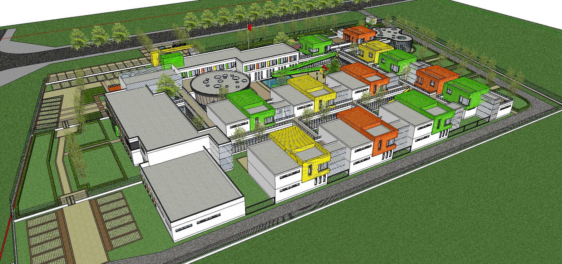 ArtStation - City-Education-Children-Kindergarten-017 | Resources