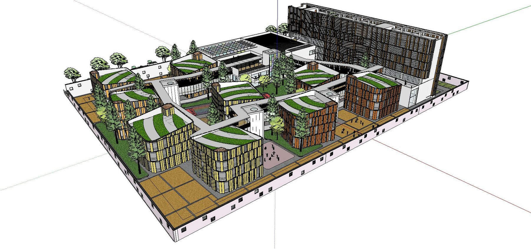 ArtStation - City-Education-Children-Kindergarten-020 | Resources