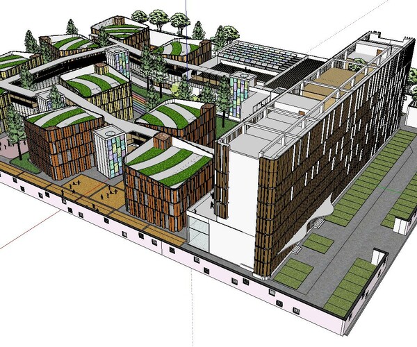 ArtStation - City-Education-Children-Kindergarten-020 | Resources