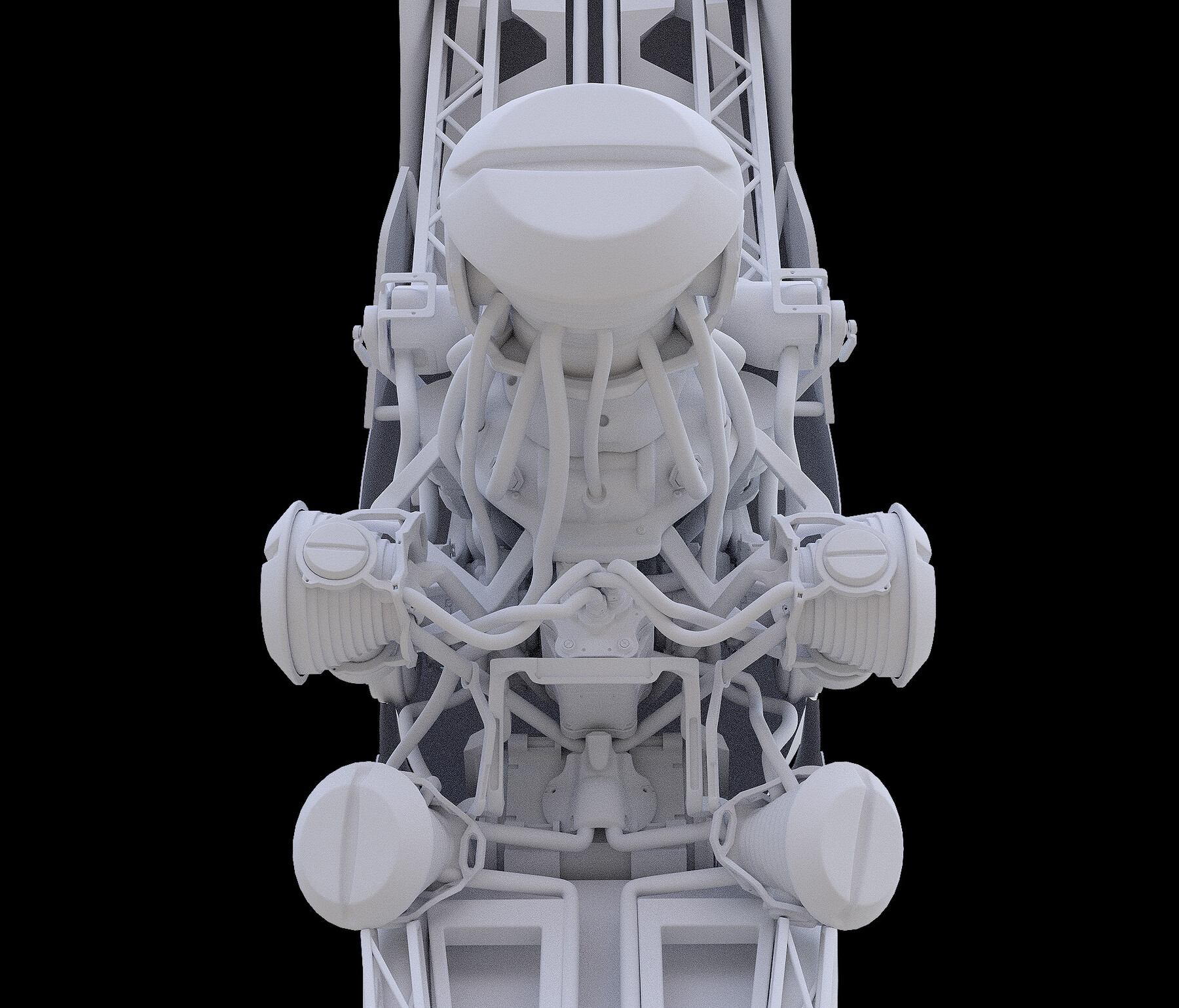 ArtStation - High Detailed Spaceship Model | Resources