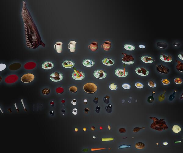 ArtStation - Fantasy Foods | Game Assets