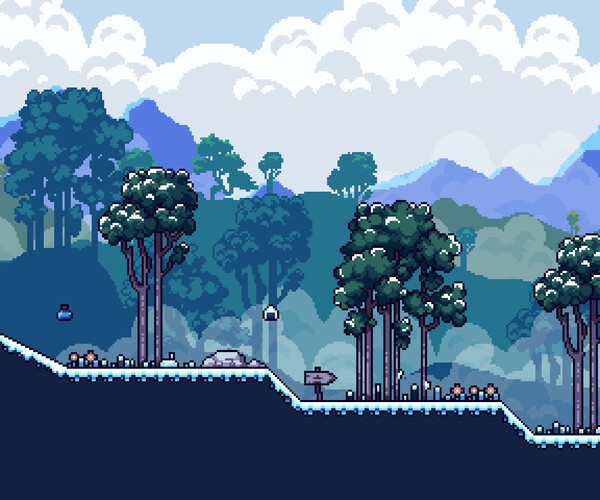 ArtStation - Tiny Forest - Asset Pack | Game Assets