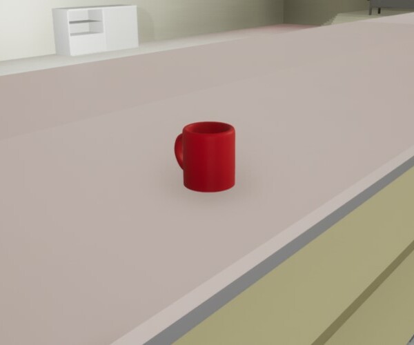 ArtStation - 3D Cup of Coffee model | Game Assets