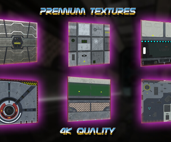 ArtStation - Premium Sci-fi Textures | Game Assets