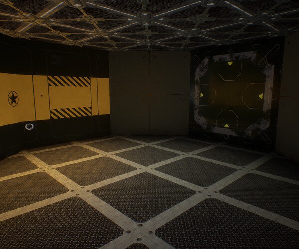 ArtStation - Basic Sci-fi Textures Vol. 1 | Game Assets