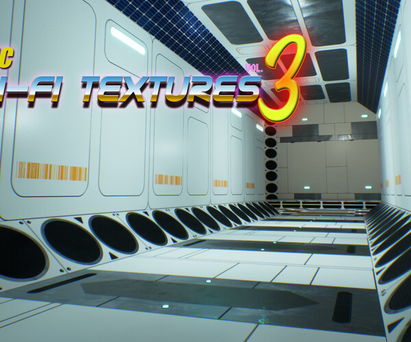 ArtStation - Basic Sci-fi Textures Vol. 3 | Game Assets