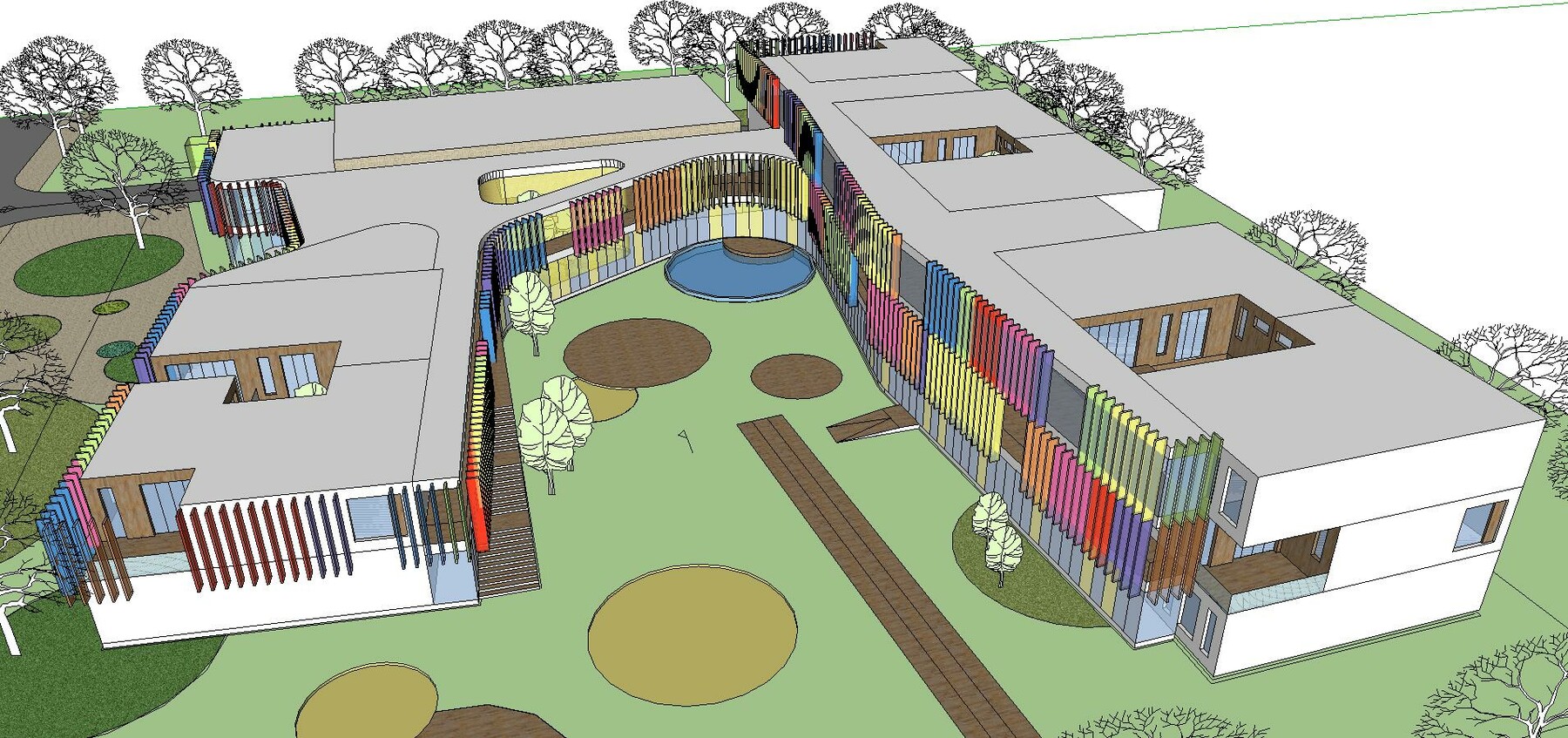 ArtStation - City-Education-Children-Kindergarten-030 | Resources