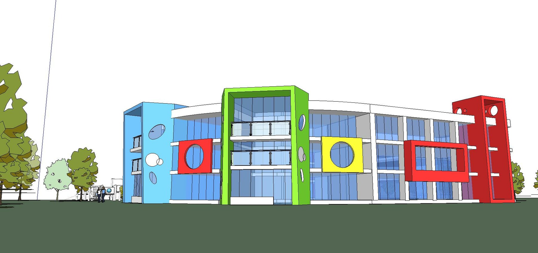 ArtStation - City-Education-Children-Kindergarten-044 | Resources