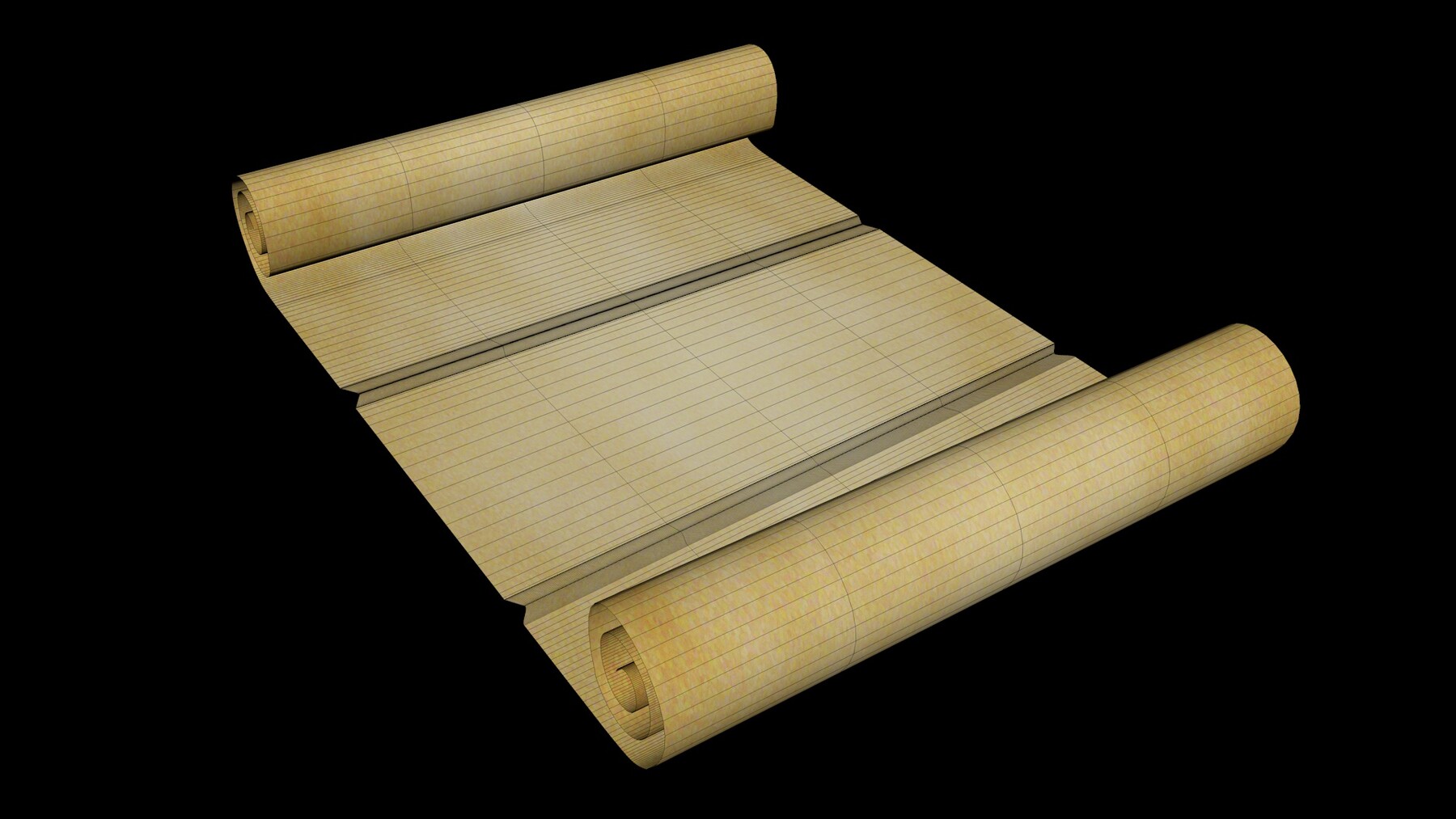 ArtStation - Scroll Double 3D model | Resources