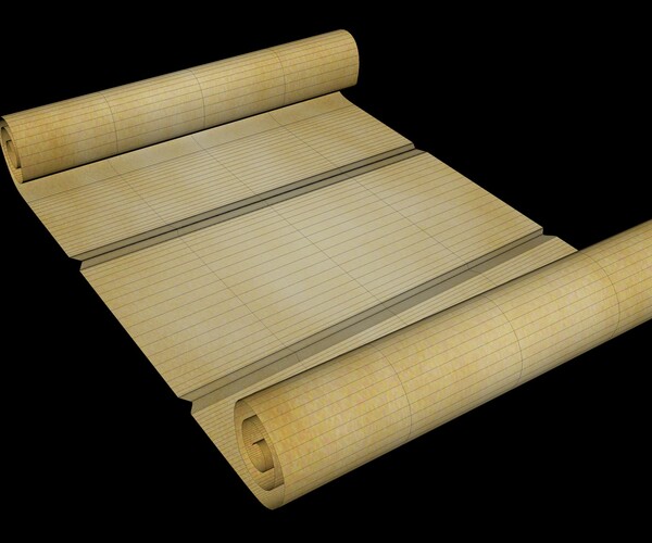 ArtStation - Scroll Double 3D model | Resources