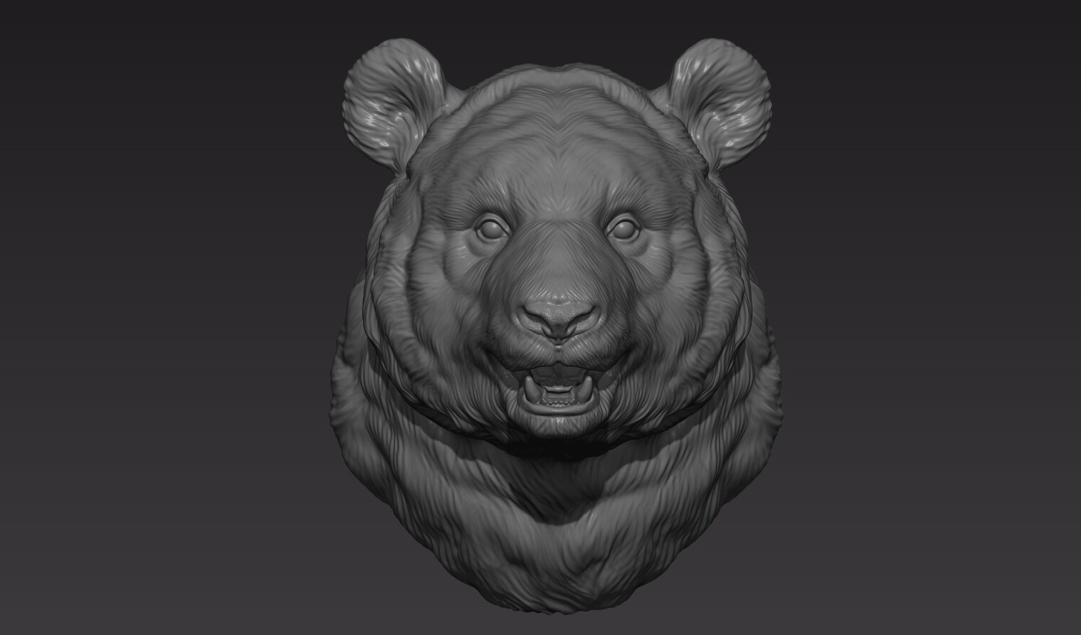 ArtStation - Panda head | Resources