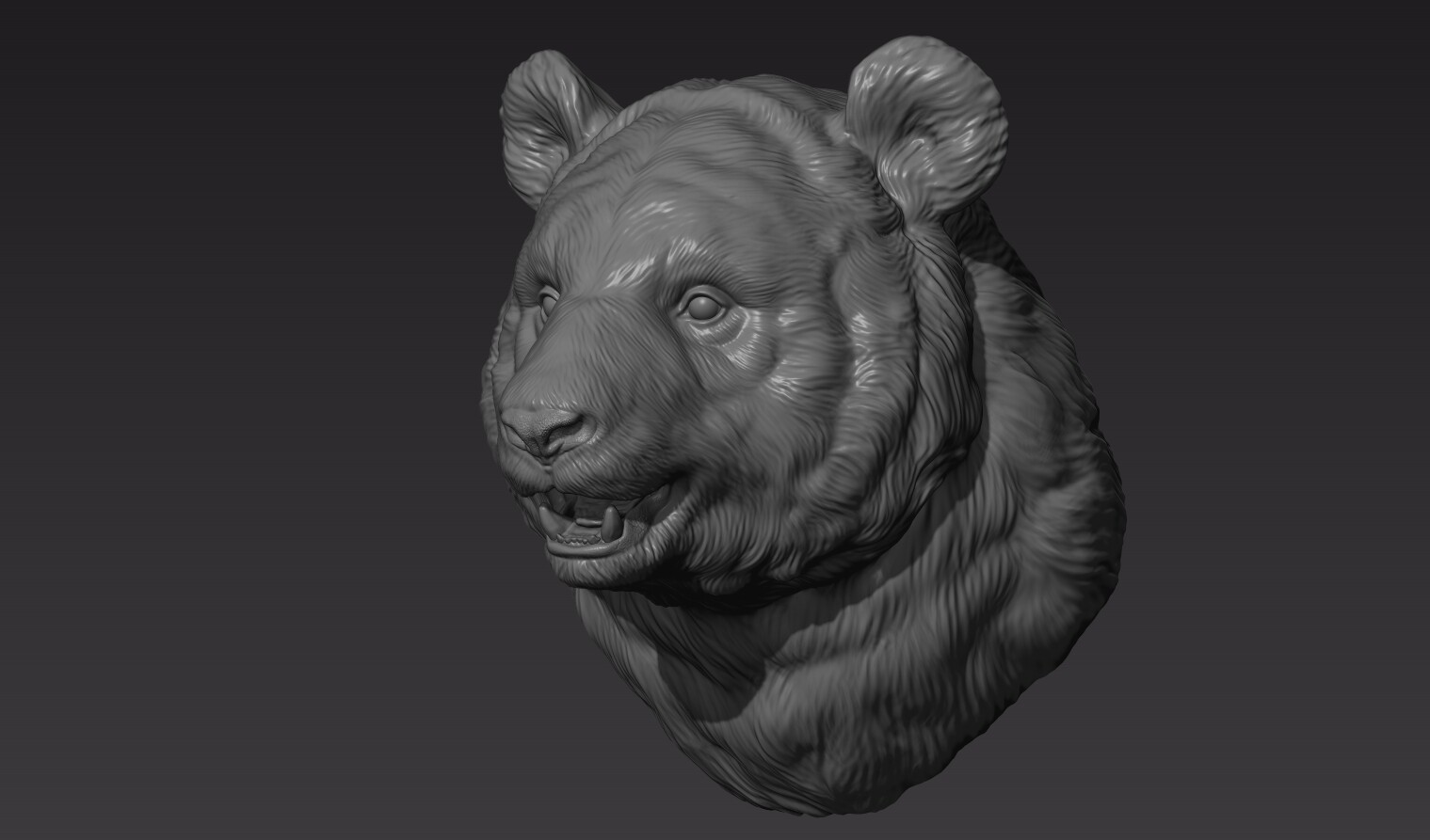 ArtStation - Panda head | Resources