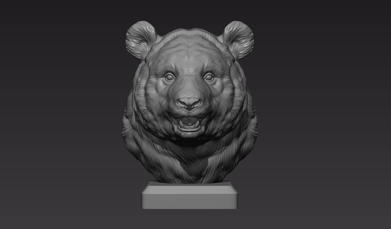 ArtStation - Panda head | Resources