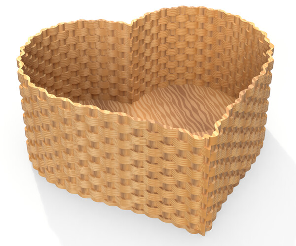 ArtStation - Heart Shaped Basket | Resources
