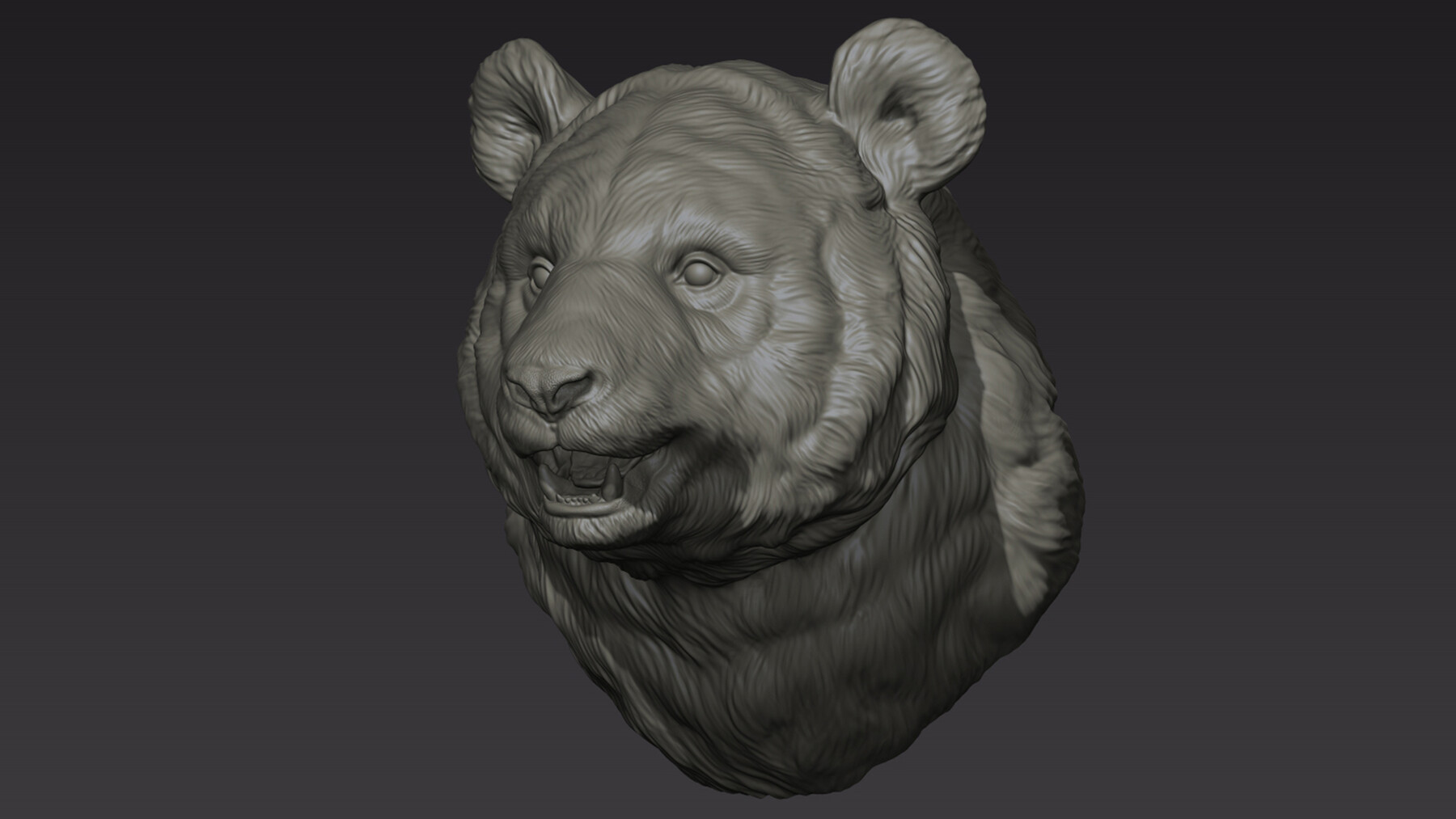 ArtStation - Panda head | Resources