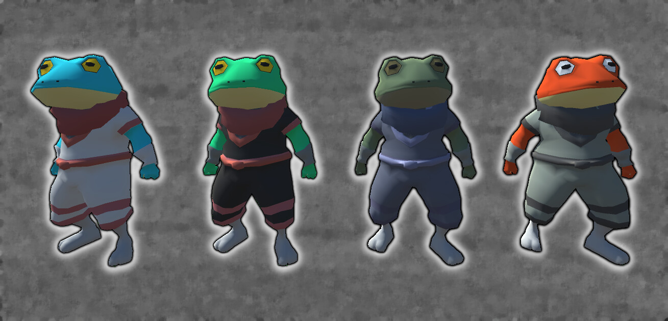 ArtStation - LeRink the Frog | Game Assets