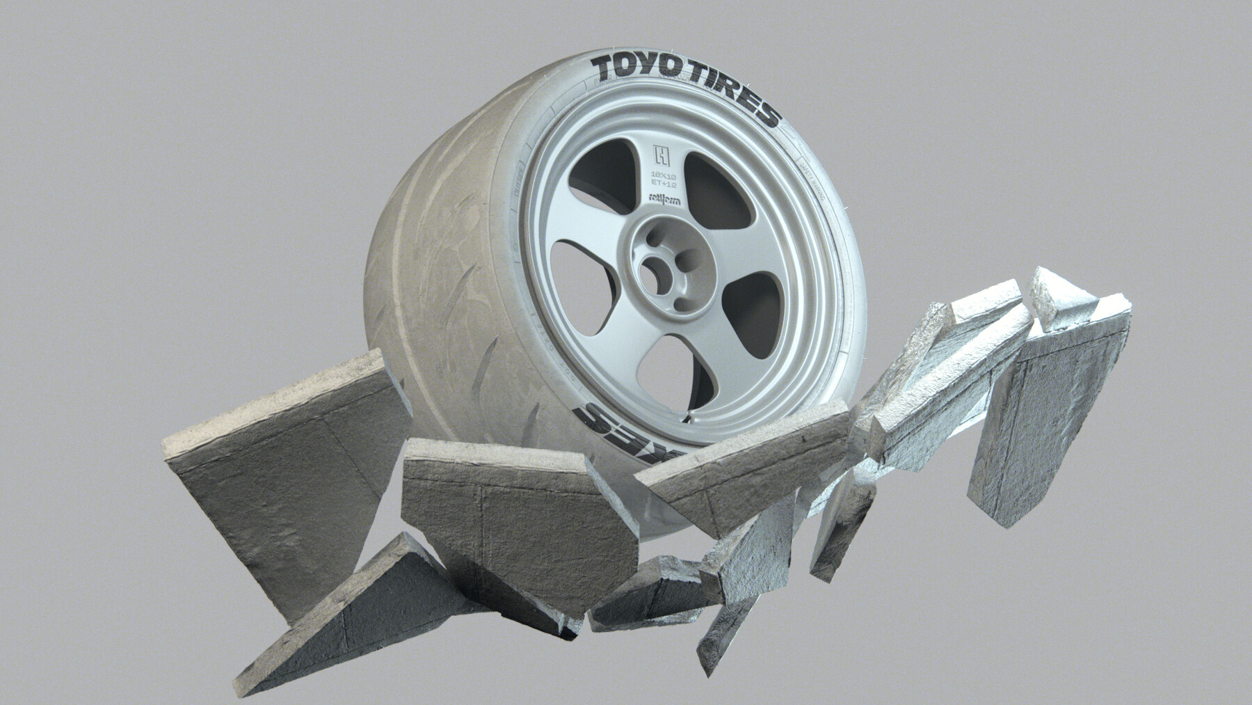 ArtStation - HOONIGAN ROTIFORM KEN BLOCK RIM | Resources