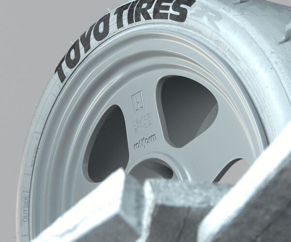 ArtStation - HOONIGAN ROTIFORM KEN BLOCK RIM | Resources