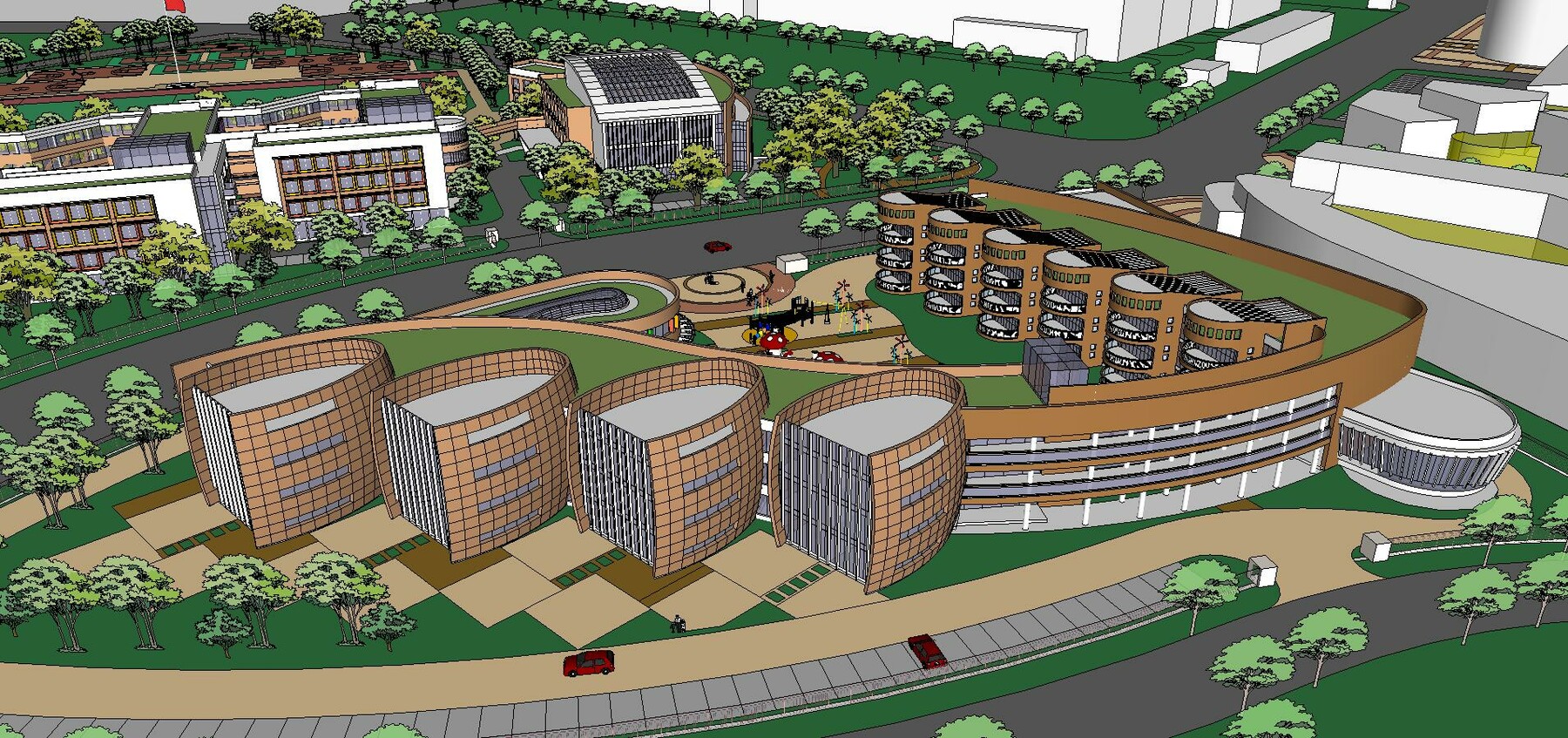 ArtStation - City-Education-Children-Kindergarten-0135 | Resources