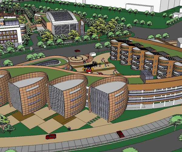 ArtStation - City-Education-Children-Kindergarten-0135 | Resources