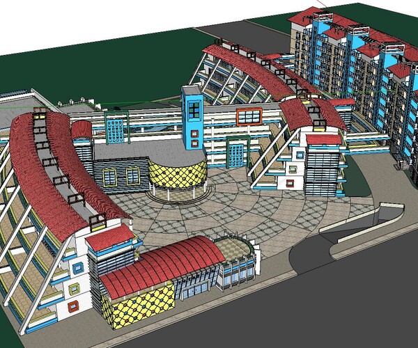 ArtStation - City-Education-Children-Kindergarten-0137 | Resources