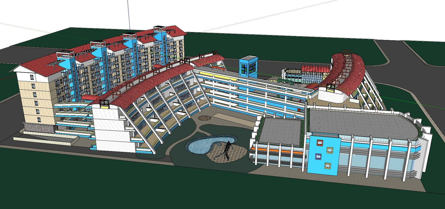 ArtStation - City-Education-Children-Kindergarten-0137 | Resources