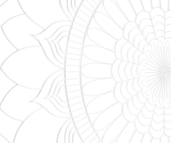 ArtStation - Silver Colour Mandala | Resources