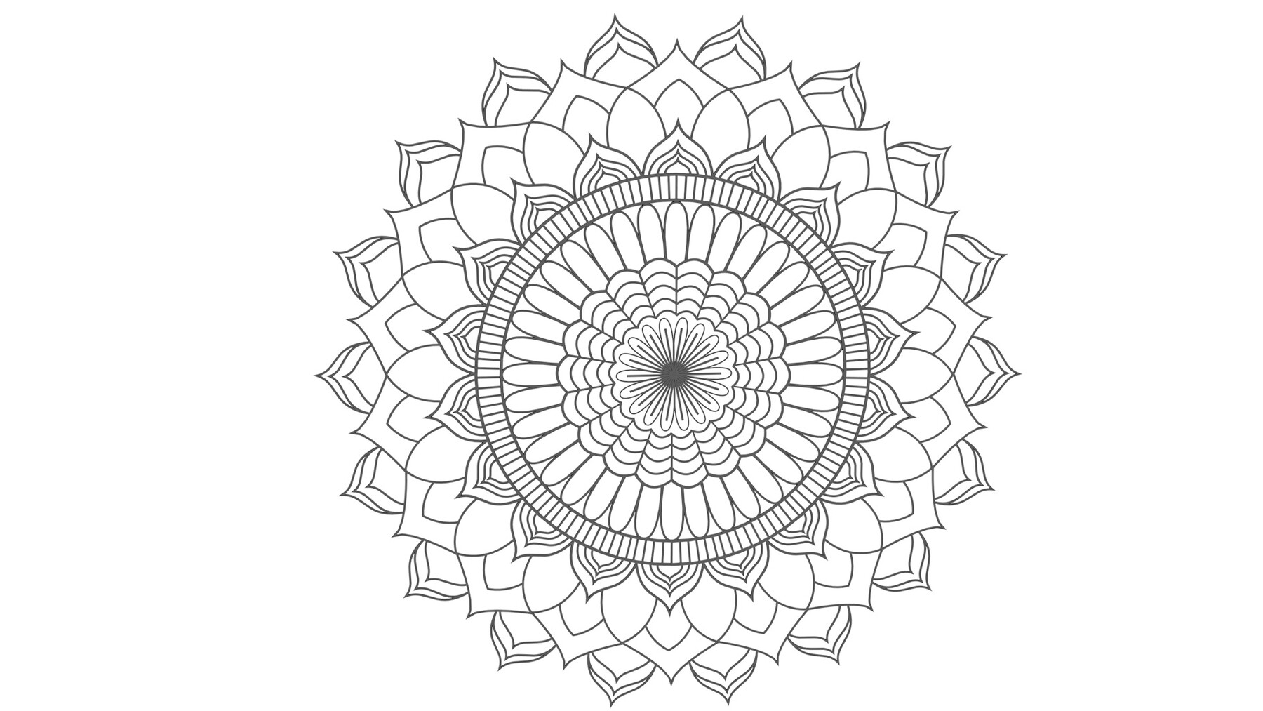 ArtStation - Silver Colour Mandala | Resources