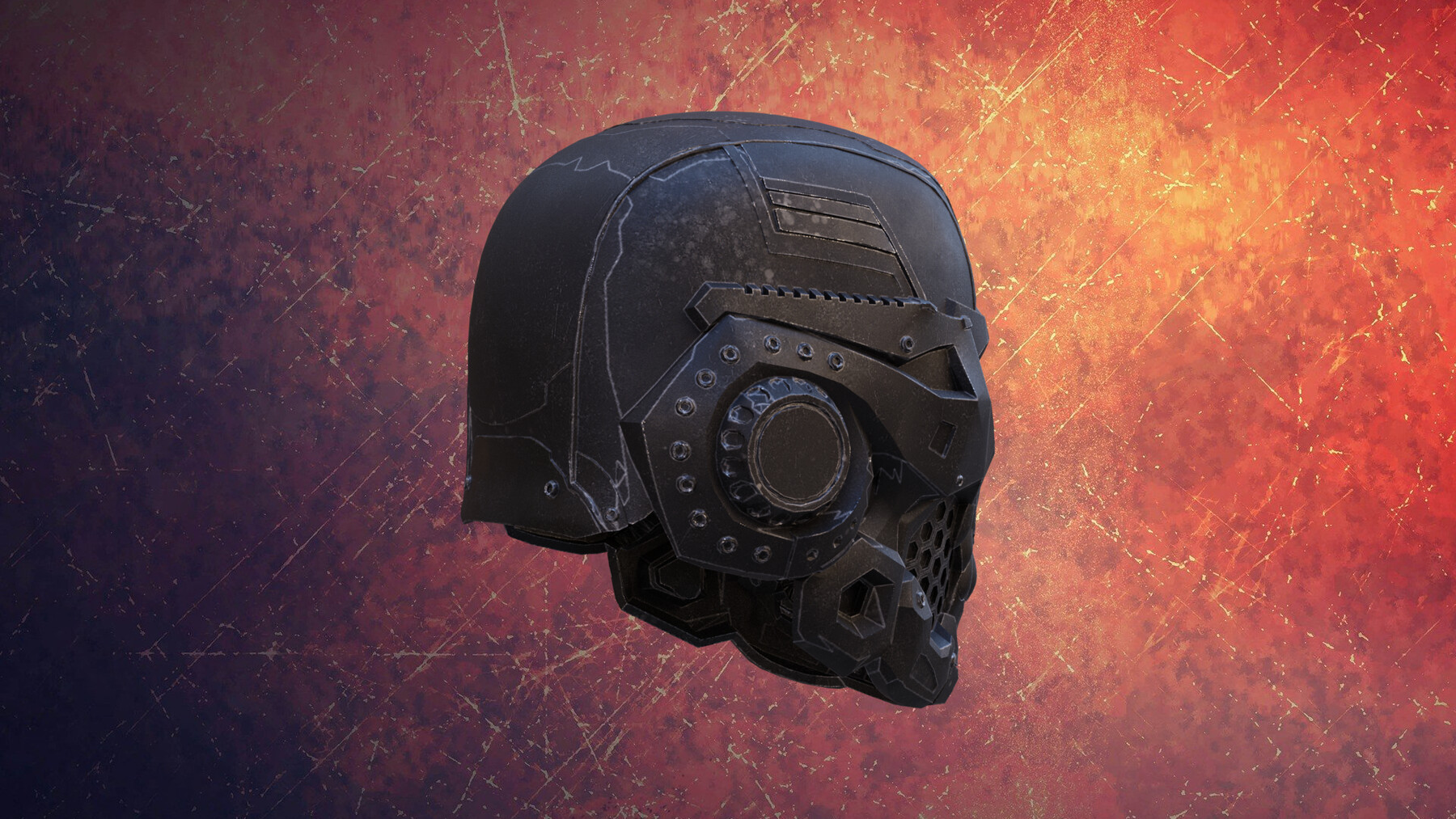 ArtStation - printable hydra helmet airsoft paintball sci-fi 3D print ...