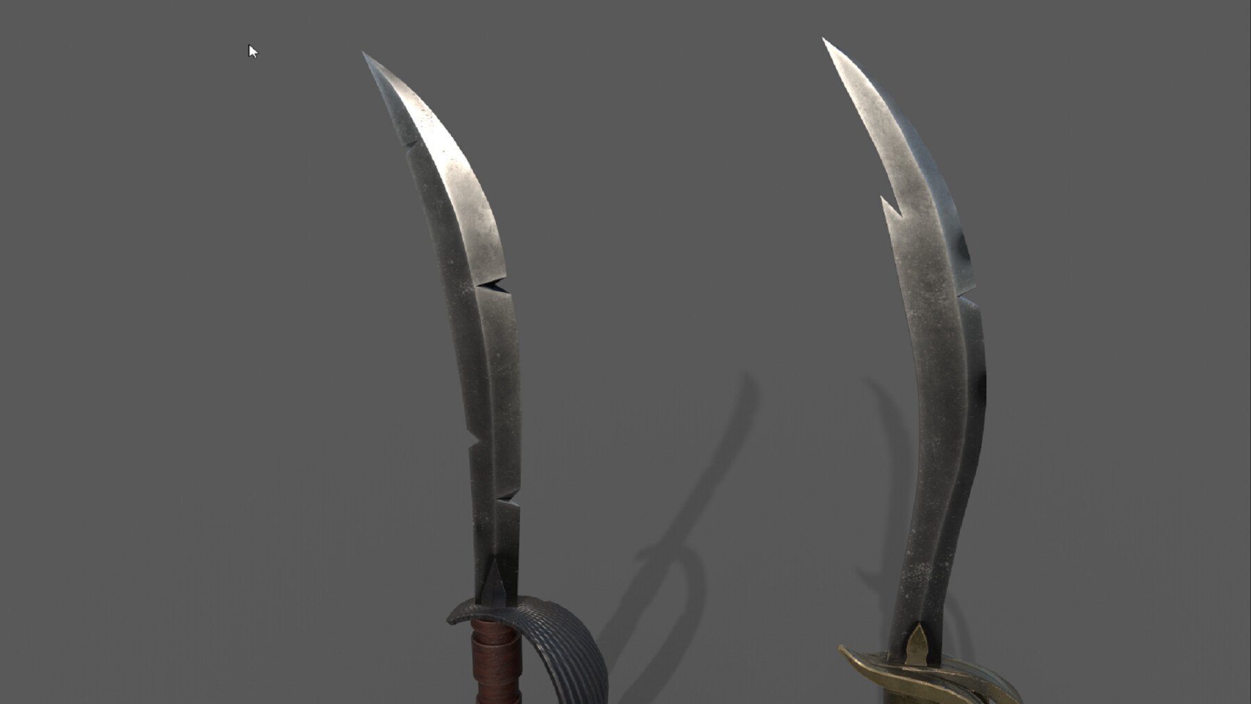 ArtStation - Stylized Cutlass Low-poly 3D model Low-poly 3D model ...