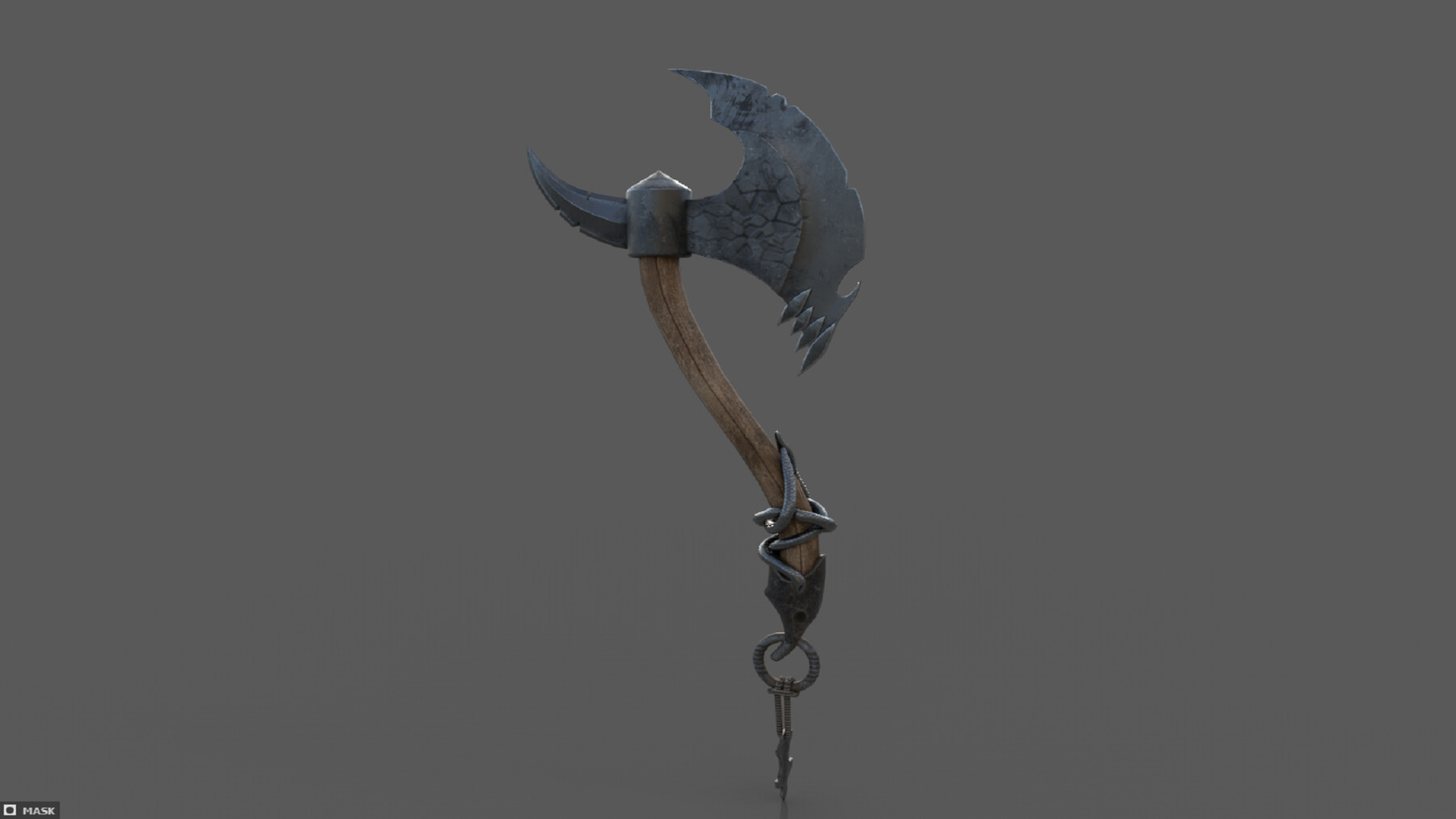 ArtStation - Stylized Axe Low-poly 3D model Low-poly 3D model | Resources