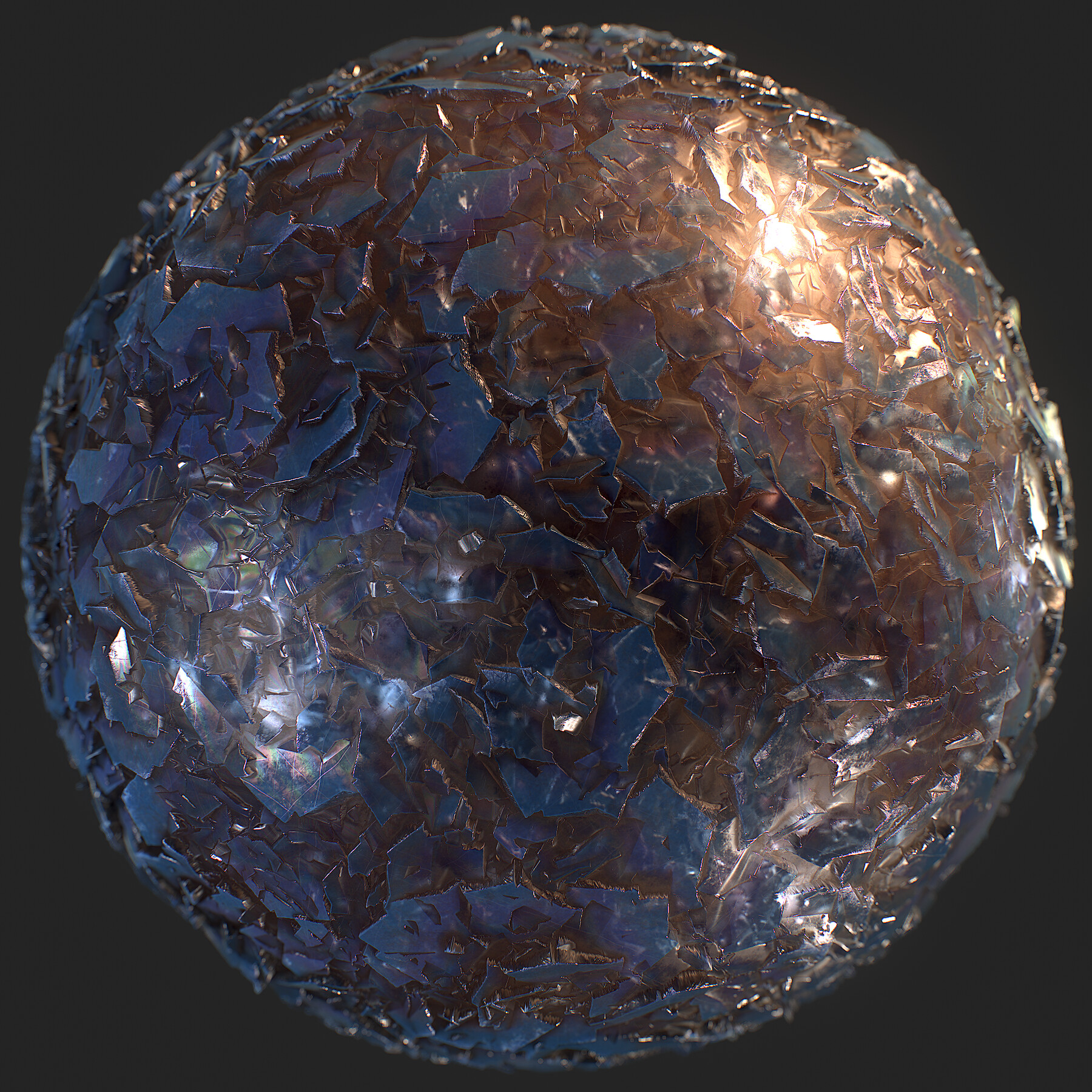 ArtStation - Broken Glass Material | Game Assets