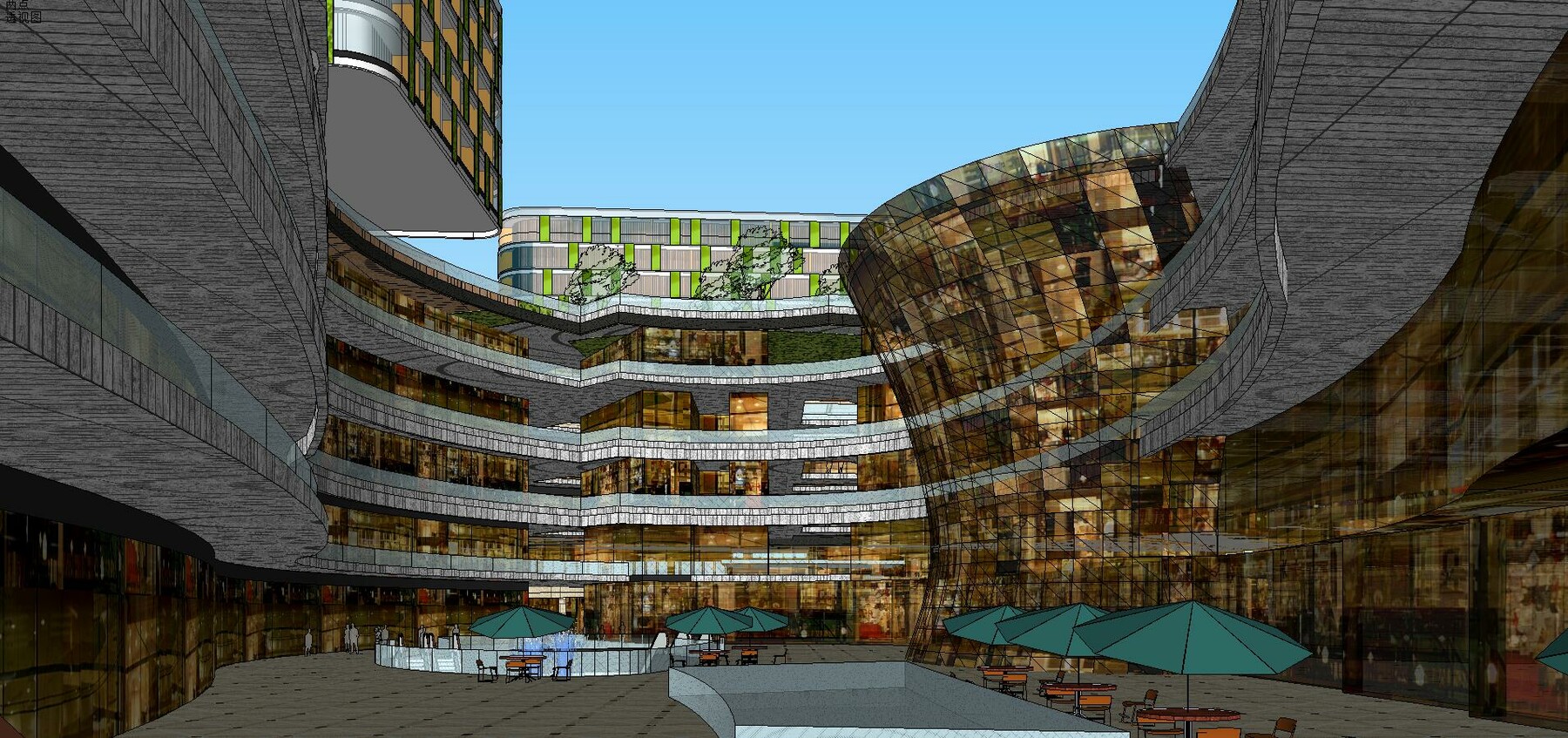 ArtStation - Shopping Center-Commercial Street-Office-033 | Resources