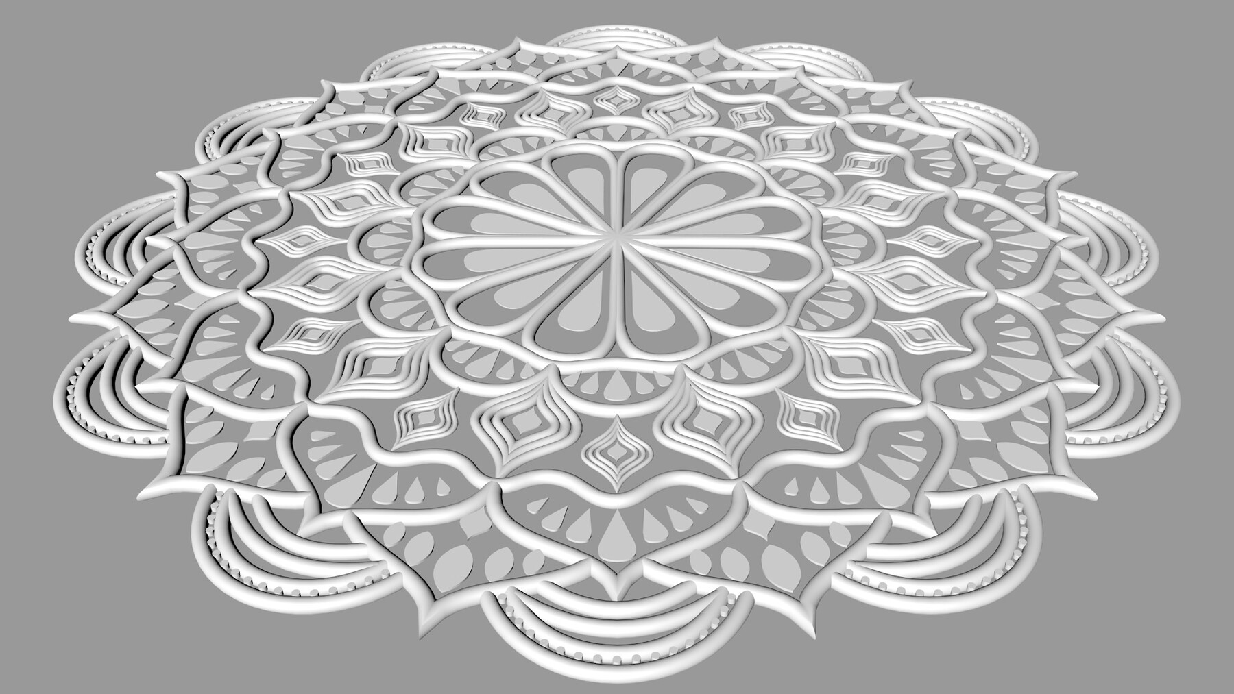 ArtStation - mandala white | Resources