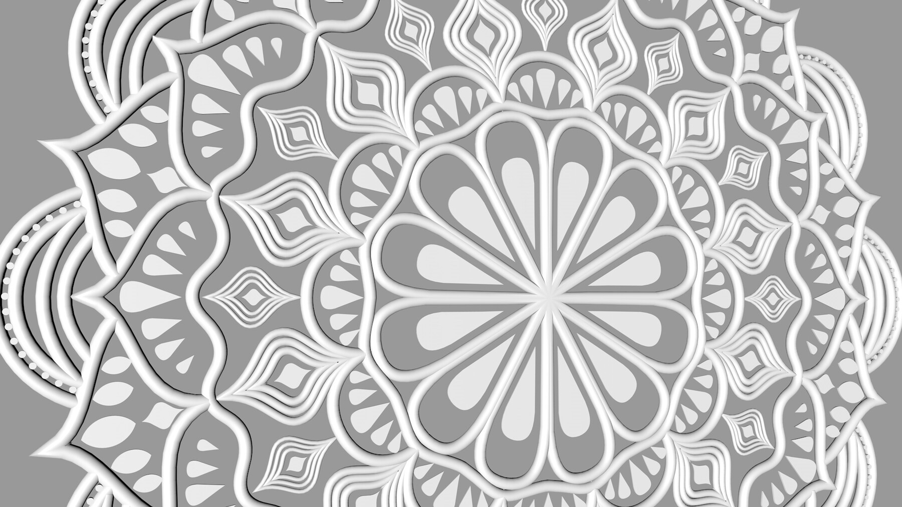 ArtStation - mandala white | Resources
