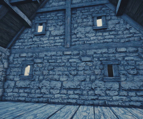 ArtStation - Medieval Fantasy Stone Houses for UE | Game Assets