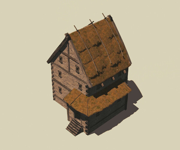 ArtStation - Medieval Fantasy Stone Houses for UE | Game Assets
