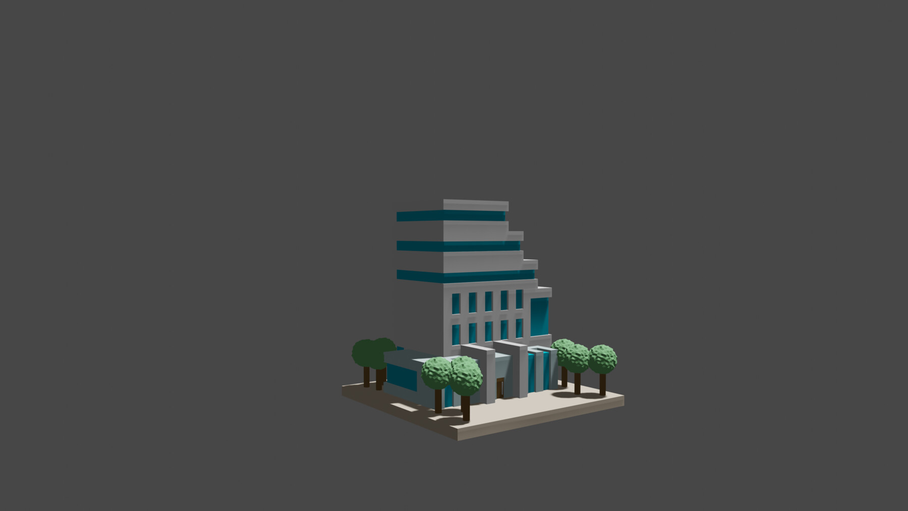 ArtStation - Residential building 3 WOU | Game Assets