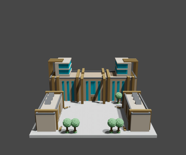 ArtStation - Factory 2 WOU Kit | Game Assets