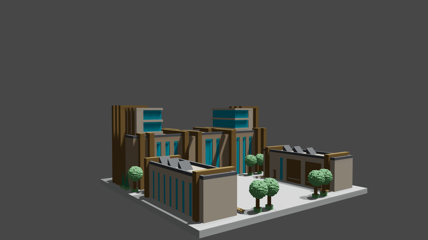 ArtStation - Factory 2 WOU Kit | Game Assets