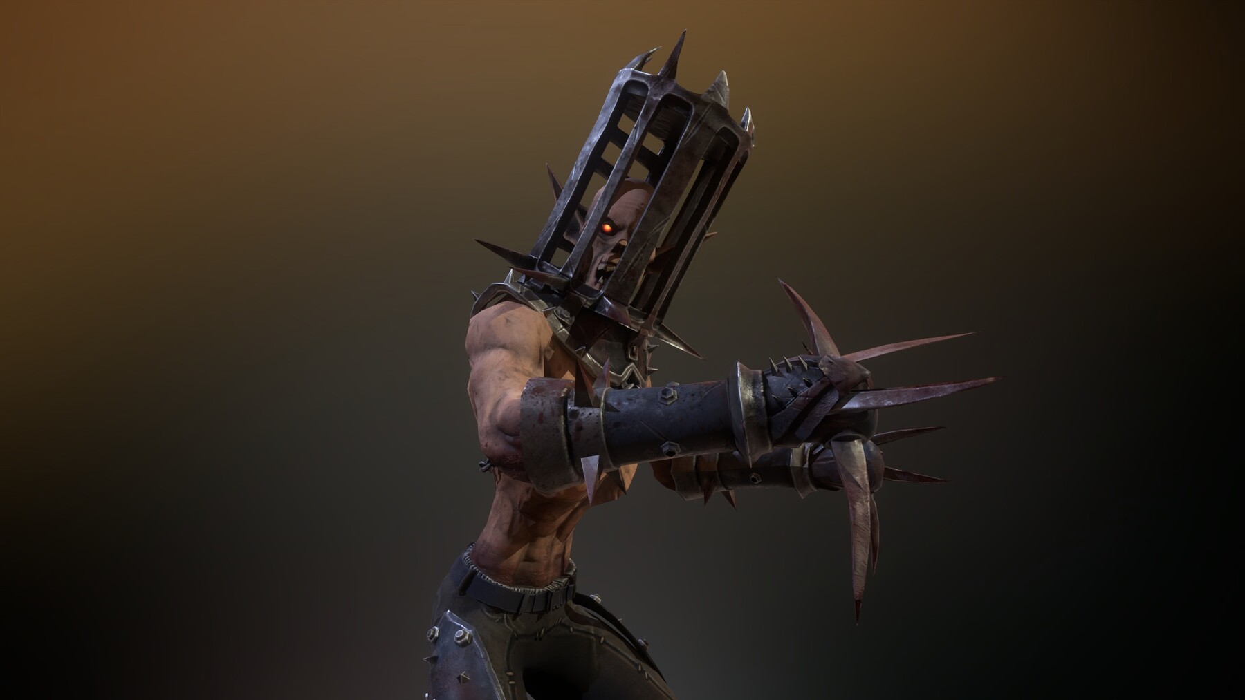 ArtStation - Game ready model Monster Prisoner | Game Assets