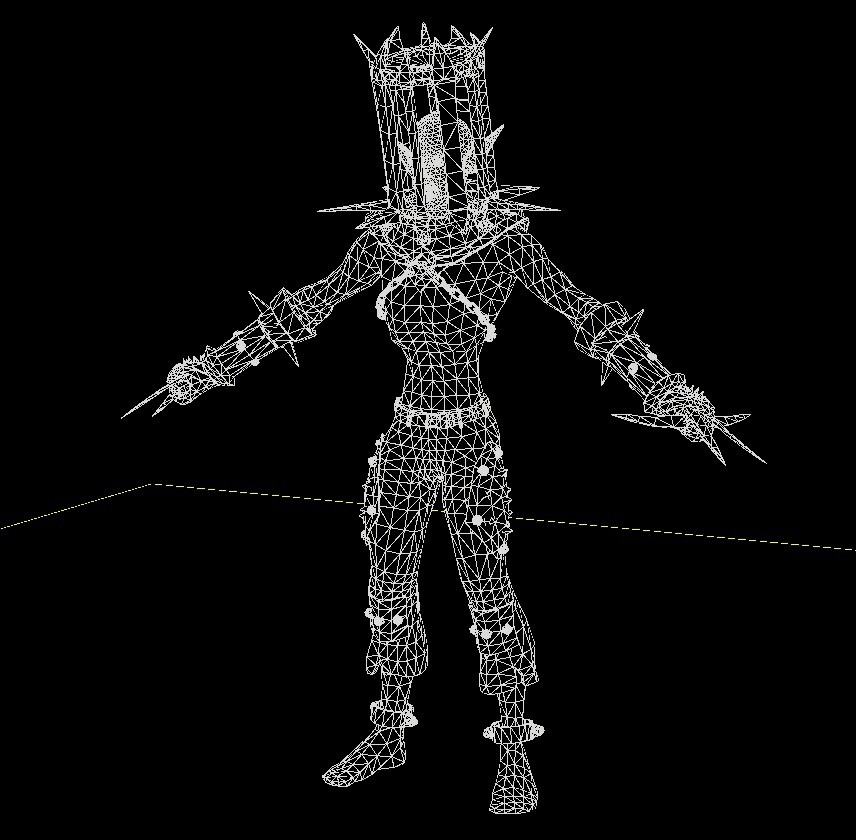 ArtStation - Game ready model Monster Prisoner | Game Assets