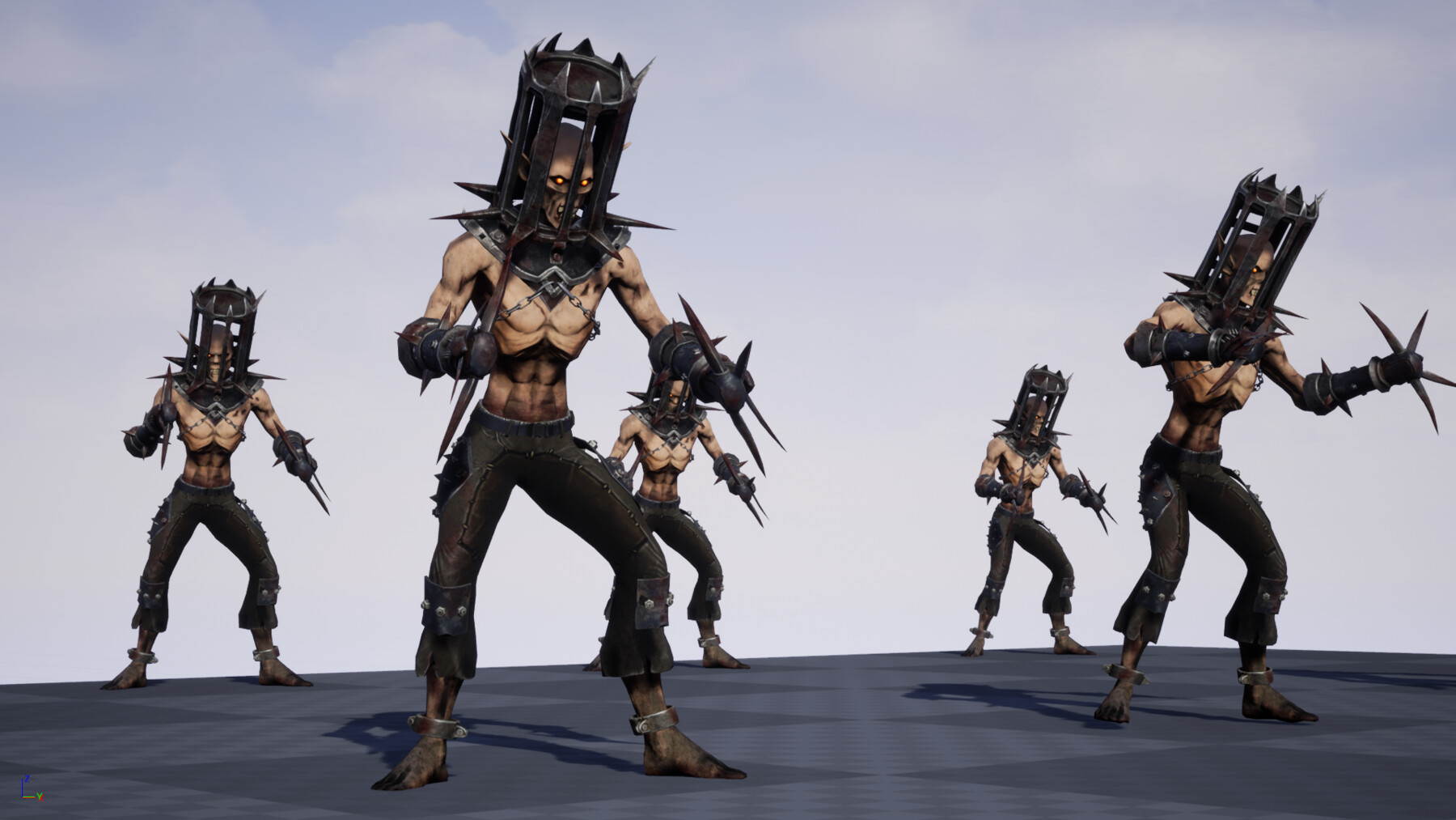 ArtStation - Game ready model Monster Prisoner | Game Assets