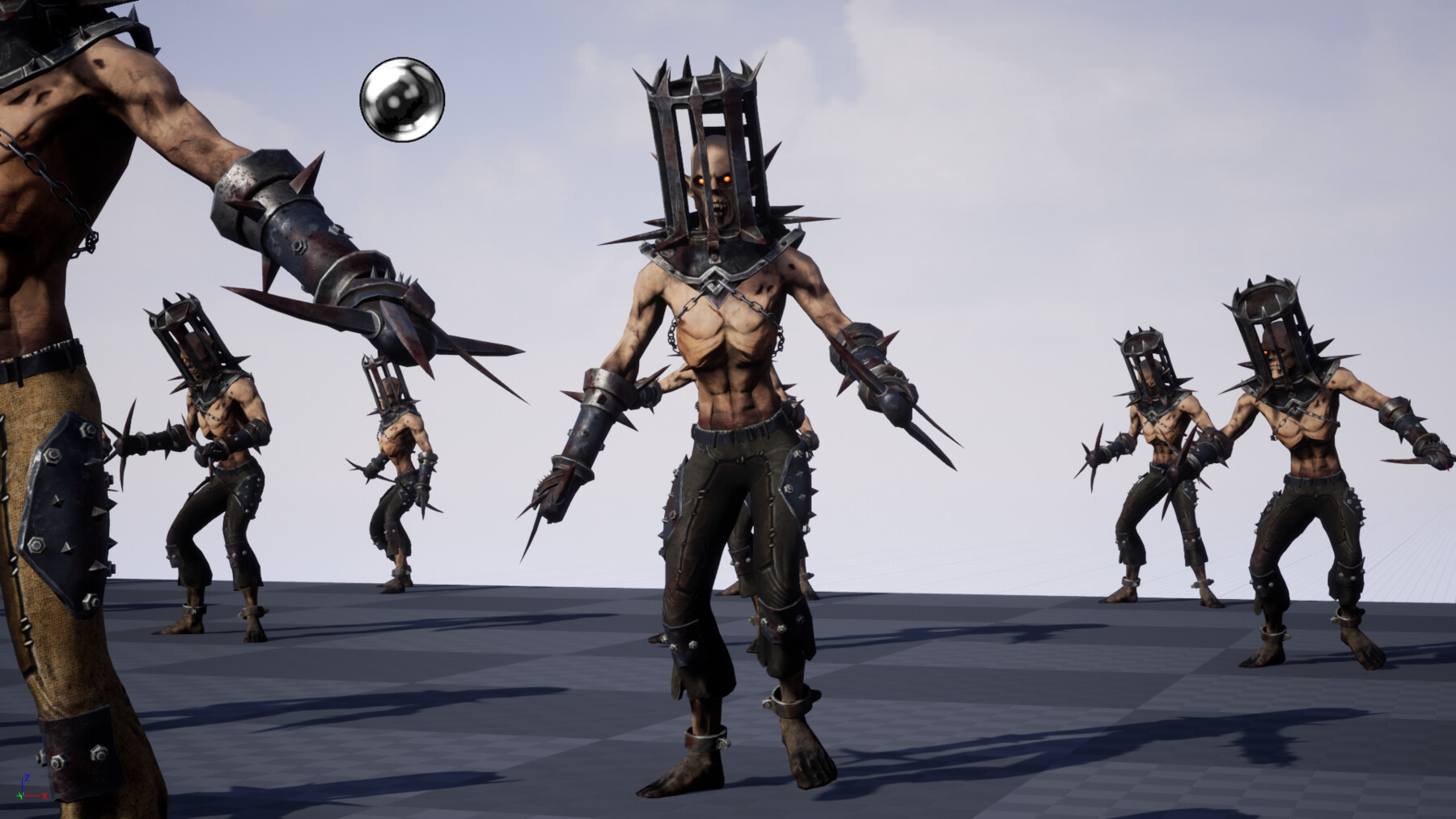 ArtStation - Game ready model Monster Prisoner | Game Assets